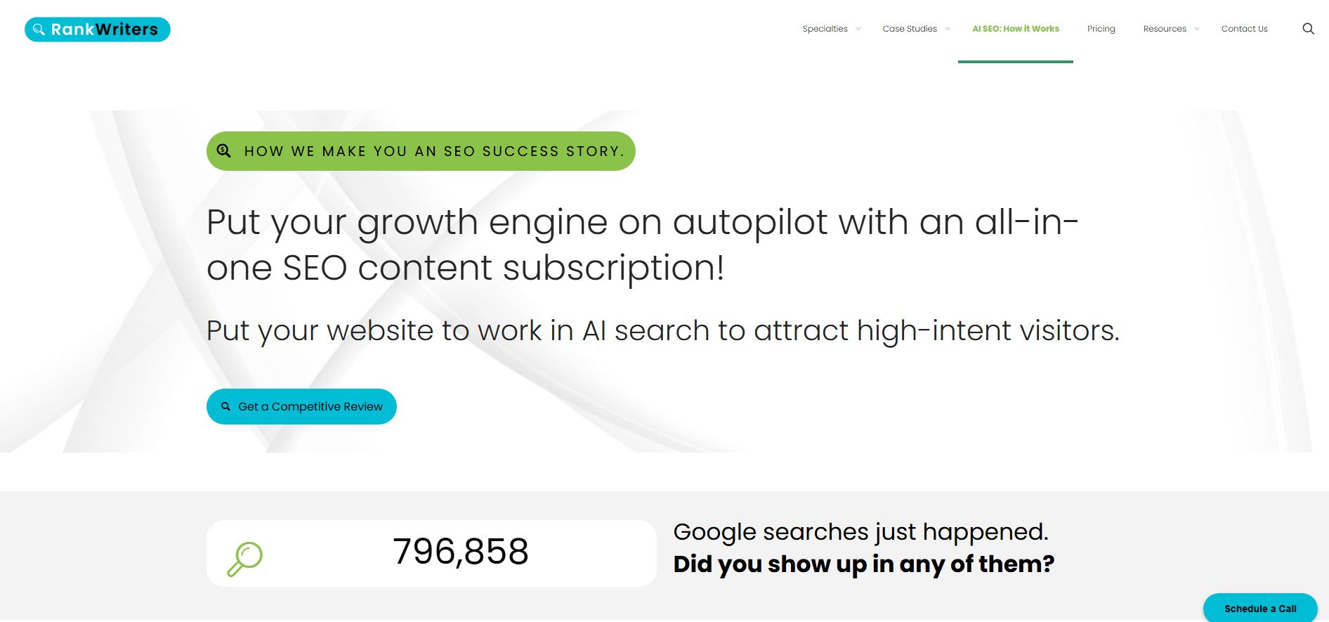 AI SEO on Autopilot Content Subscription for Lead Generation